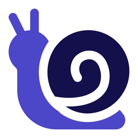 Snail Generic Blue Icon