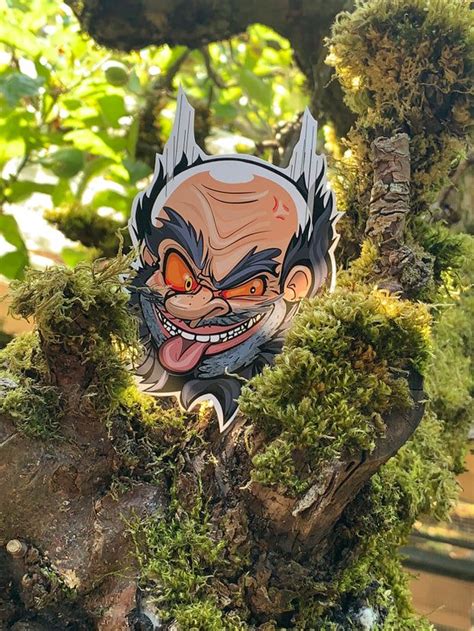 Tsurube Otoshi 釣瓶落とし [yokai] Myths And Monsters Daruma Doll Poster Art