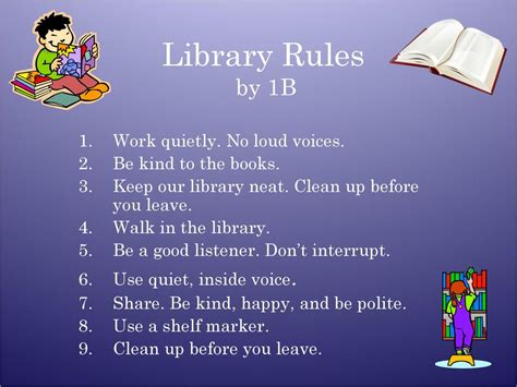 library rules esl worksheet by esneillo 60 off