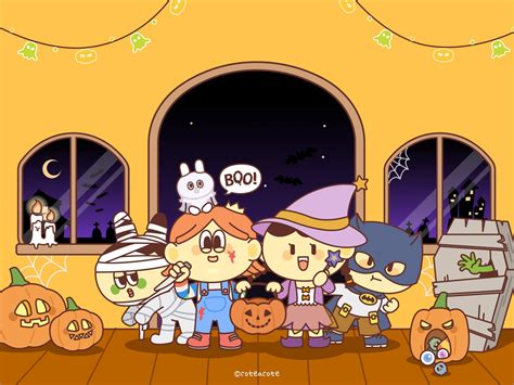 해피 할로윈 Trick Or Treat 꼬따꼬뜨플래닛