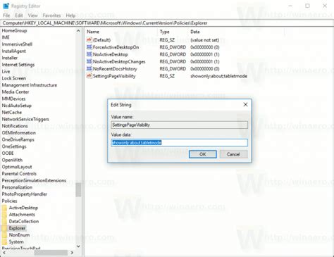 How To Hide Settings Pages In Windows