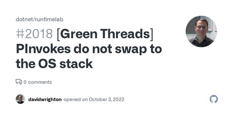 Green Threads Pinvokes Do Not Swap To The Os Stack · Issue 2018