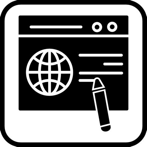 Website Design Vector Icon 40376606 Vector Art At Vecteezy