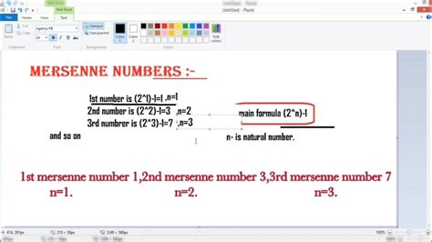 printing mersenne number in python youtube