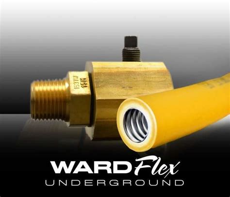 WARDFLEX Underground Corrugated Stainless Steel Tubing CSST Gas Line