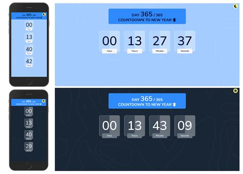 GitHub RDjarbeng Countdown Countdown Timer With Themes Dark And Light Mode Day Of Year
