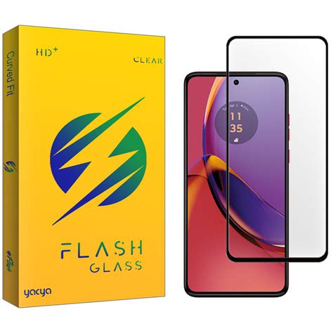 قیمت و خرید محافظ صفحه نمایش شیشه ای یاکیا مدل Flash مناسب برای گوشی موبایل موتورولا Moto G84