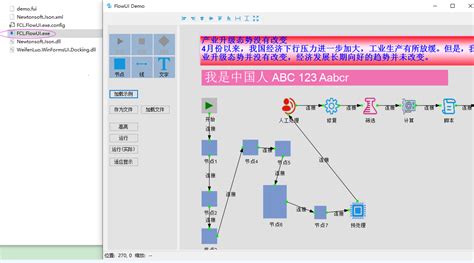 通用流程图控件，可视化组件gdi实现 Wagwei 博客园