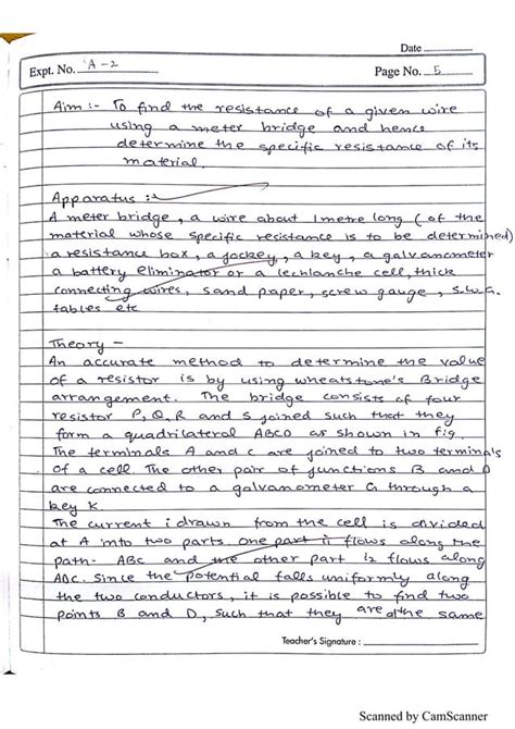 Physics Practical File With Readings Class 12 Cbse Pdf