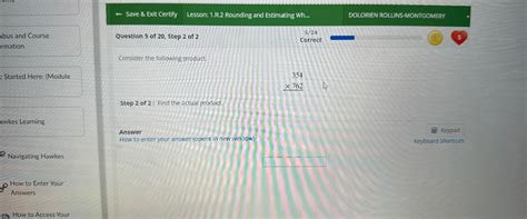 solved save and exit certifylesson 1 r 2 ﻿rounding and