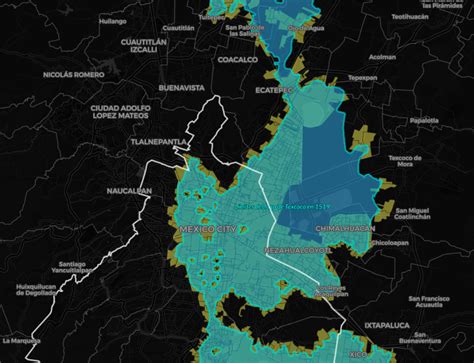 Mapa Distribución De La Población En México 2020 Alidrisi Cartografía