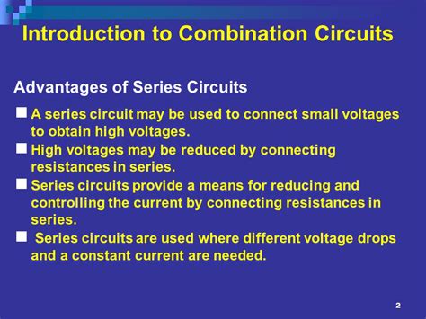 Introduction Of Series And Parallel Circuits Resistors Circuit Diagram