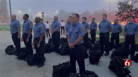 Tulsa Fire Department Academy Class 111 Wrapping Up First Month Of Training
