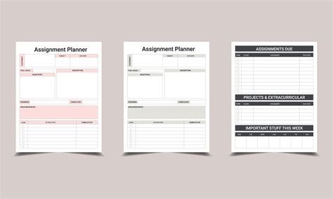 Assignment Planner Lesson Planner Template Design Assignment Planner Template 15569769 Vector Assignment Planner Lesson Planner Template Design Assignment Planner Template 15569769 Vector