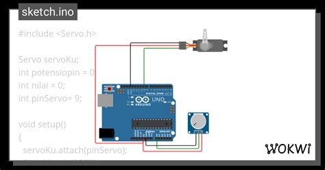 Servopotensio Wokwi Esp32 Stm32 Arduino Simulator