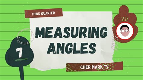 Measuring Angles Grade 7 Youtube