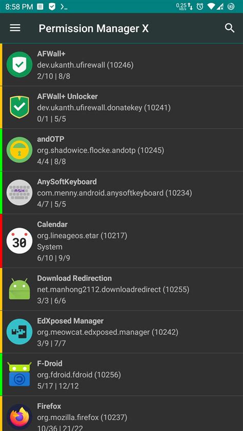 Permission Manager X F Droid Free And Open Source Android App Repository