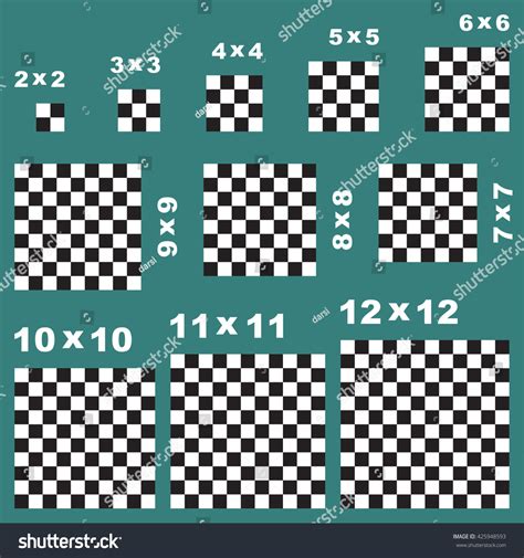 Repeatable Checkered Patterns Chess Board Background เวกเตอรสตอก ปลอดคาลขสทธ