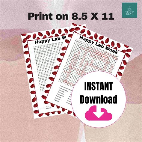 Printable Lab Week Lab Is Everything Digital 2024 Laboratory Week Idea Lab Tech Cytology