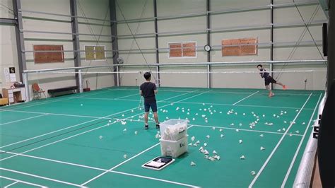 배드민턴레슨 2023 6 7 포 백핸드 전후위 풋웍 수비 원배드민턴 허코치 Youtube