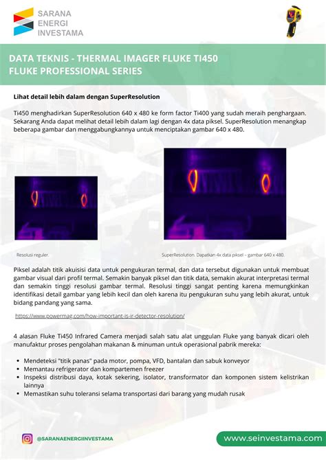 Project Reference Thermography Infrared Pt Sarana Energi Investama