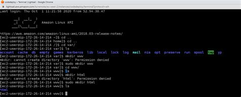 amazon web services setup codepipeline deploy step has a status of