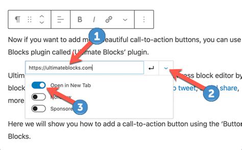 How To Make Wordpress Links Open In New Tabs