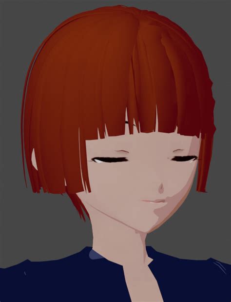 Artstation Japanese Anime Character Rigged Blender Resources