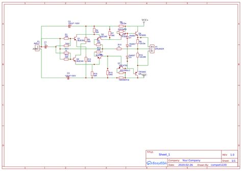 Audio Amplifier New Platform For Creating And Sharing Projects OSHWLab