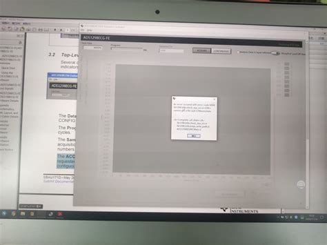 参考译文 Ads1298ecgfe Pdk：运行测量程序时出现错误、请使用 Ads1298ecgfe Pdk 数据转换器（参考译文帖