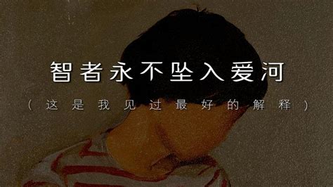 倘若没有过度的欢喜便不会有极度的悲伤智者永不坠入爱河 YouTube