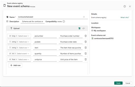Create And Manage Event Schemas In Fabric Schema Sets Microsoft Fabric Microsoft Learn