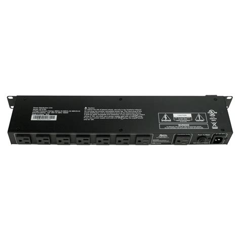 Atlas Sound Ap S15a 15a Power Conditioner And Distribution Unit With Iec Power Cord Goknight