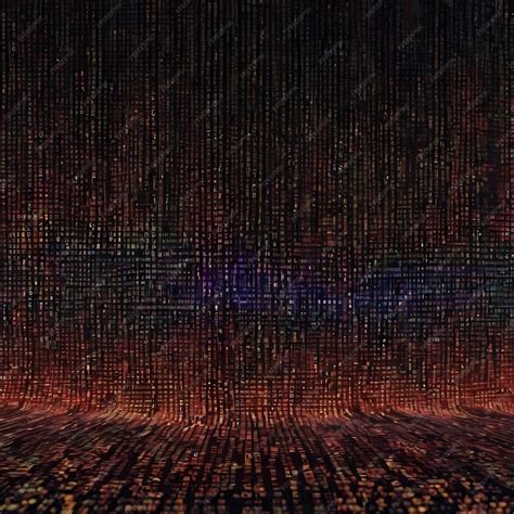 Premium Ai Image Binary Code Background Hacker Binary Data Computer Hacking Technology Of