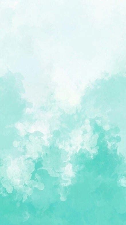 20 ไอเดียวอลเปเปอร์ โทนสี Mint Green เขียวมินต์ Watercolour Texture Background Watercolor