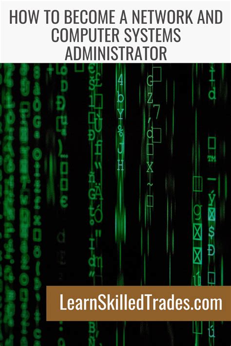 How To Become A Network And Computer Systems Administrator