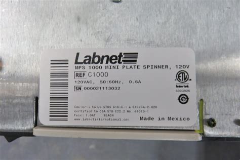 Labnet Microplate Spinner The Lab World Group