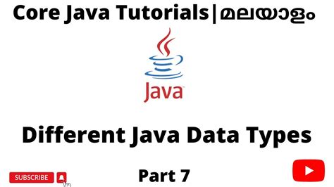 Java Data Types Java For Selenium Selenium Web Automation Core Java