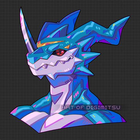 [digimon] Exveemon By Digimitsu On Deviantart