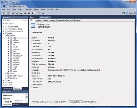MySQL MySQL Workbench Manual 1 1 2 3 New In MySQL Workbench 6 1