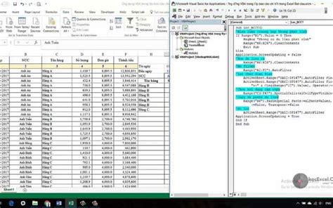 hoc lap trinh vba Học trực tuyến CNTT học lập trình từ cơ bản đến nâng cao