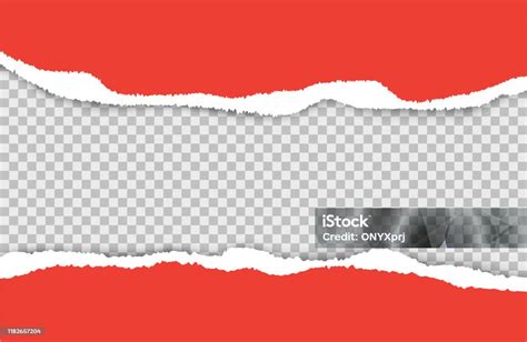 찢어진 종이 찢어진 빨간 종이 시트 벡터 세트입니다 투명 한 배경에 격리 된 벡터 찢어진 된 시트입니다 크리스마스 배경 0명에 대한 스톡 벡터 아트 및 기타 이미지 Istock