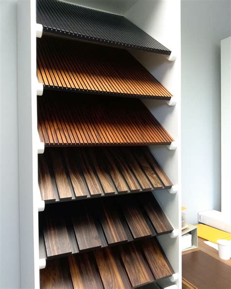 3Д панели из МДФ Parallelo Декор из дерева Интерьер магазина Интерьер