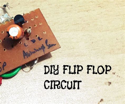 Diy Flip Flop Multi Vibrator Circuit 3 Steps Instructables