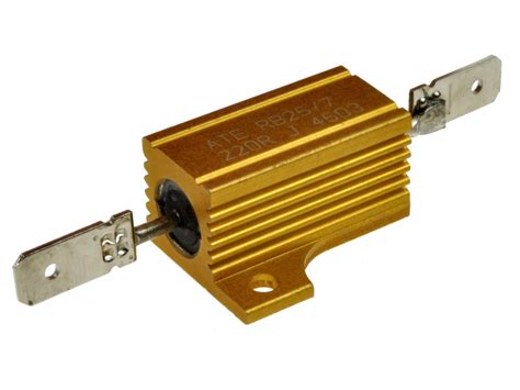 Resistor Ate Electronics R25w5 220r Electronic Store Firma Piekarz