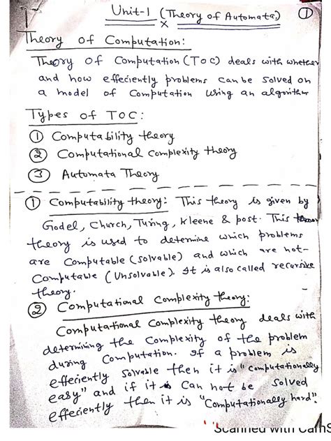 tafl unit 1 notes pdf