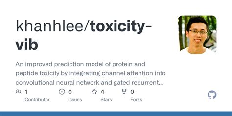 Github Khanhleetoxicity Vib An Improved Prediction Model Of Protein And Peptide Toxicity By