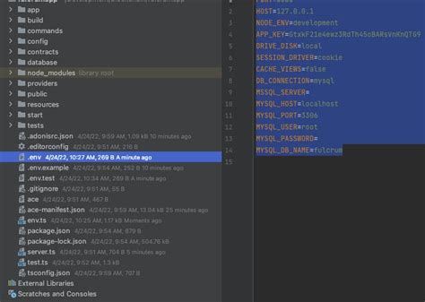 Why Am I Getting Emissingenvvalue When I Have Env File In Root When Running Migration