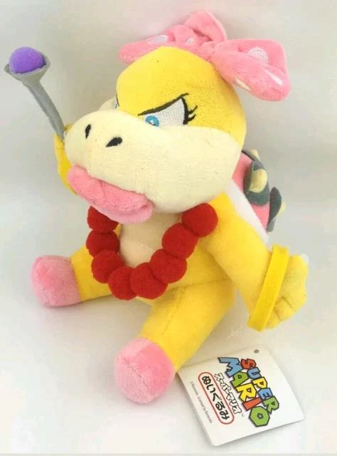 Super Mario Bros Wendy O Koopa Peluche 21cm Poupee Plush
