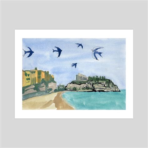 Tropea 80 2021 An Art Print By Caitlin Werrell Inprnt